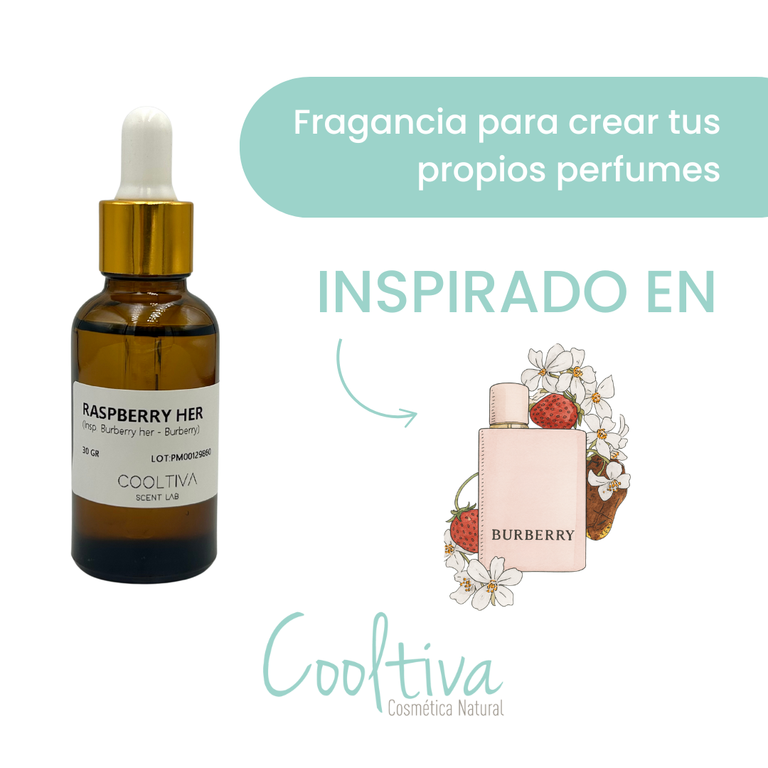 Aroma Raspberry Her (Insp. Burberry her - Burberry) – Cooltiva